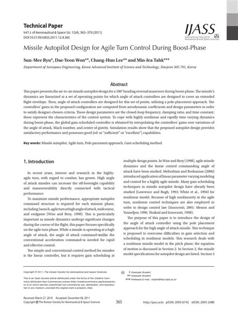Missile Autopilot Design For Agile Turn Control During Boost Phase