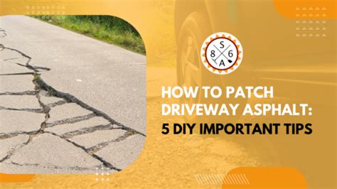 How To Patch Driveway Asphalt 5 Diy Important Tips Superior
