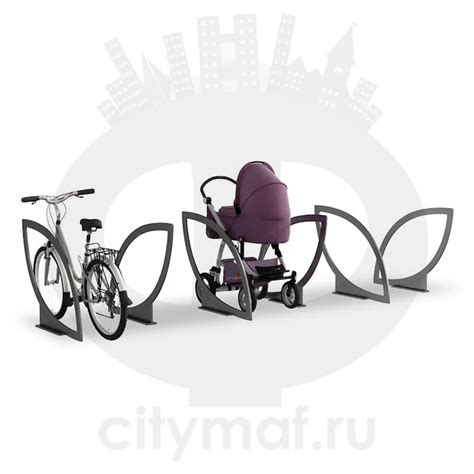 Парковка для колясок и велосипедов 02 купить в Малые архитектурные ...