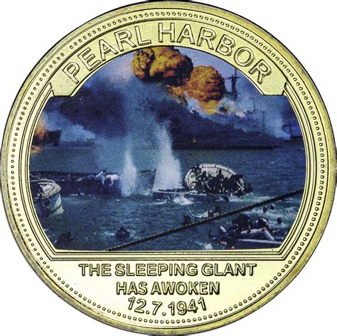 Pearl Harbor 80th Anniversary Medal Set