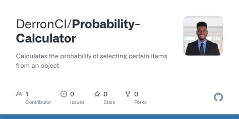 GitHub DerronCl Probability Calculator Calculates The Probability Of Selecting Certain Items