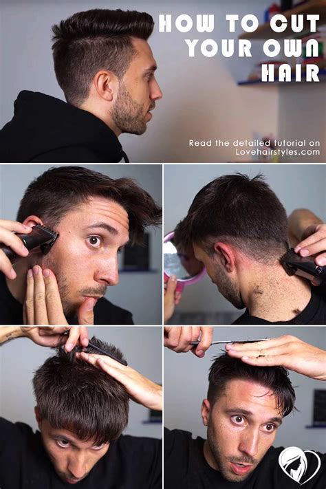 A Pro Tutorial On How To Cut Your Own Hair Men Can Try At Home How To
