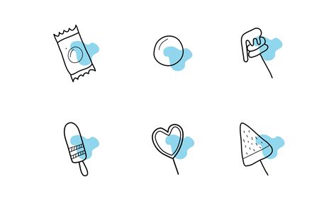 Candy Icon Set 7058511 Vector Art At Vecteezy