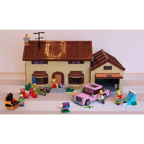 Simpsons House Build Of LEGO Bricks Lego Lego Simpsons The Simpsons