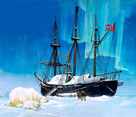 Fridtjof Nansen And The Fram Stock Image Look And Learn