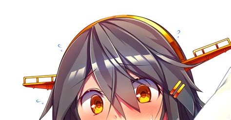 艦これ 【差分有】提督にバストサイズを計測セクハラされる榛名ちゃん つく猫のイラスト Pixiv
