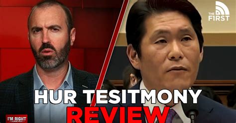 Special Counsel Robert Hur Testimony Takeaways The First Tv