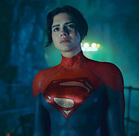 Sasha Calle As Kara Zor El Supergirl In The Upcoming Flash Movie R