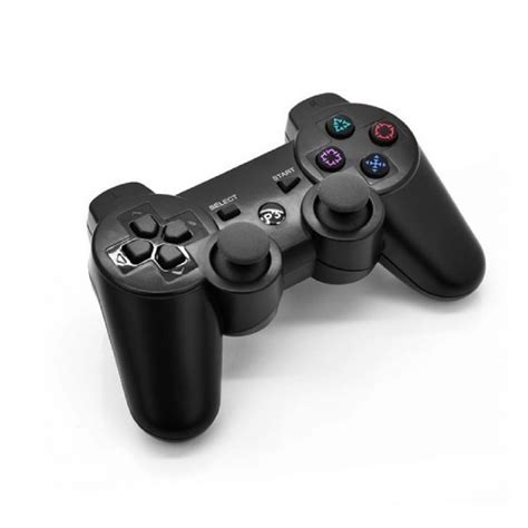 Controle Genérico Doubleshock P Iii Preto Compatível Com Ps3