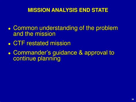 Ppt Mission Analysis Overview Maj Tom Woods Powerpoint Presentation