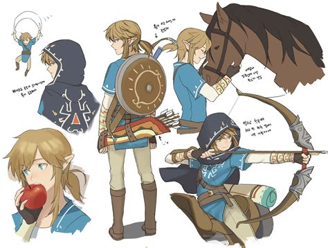 Legend Of Zelda Breath Of The Wild Characters Latelectro