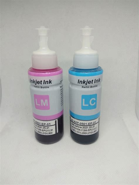Light Cyan And Light Magenta Ink For Epson Printer | Craft House