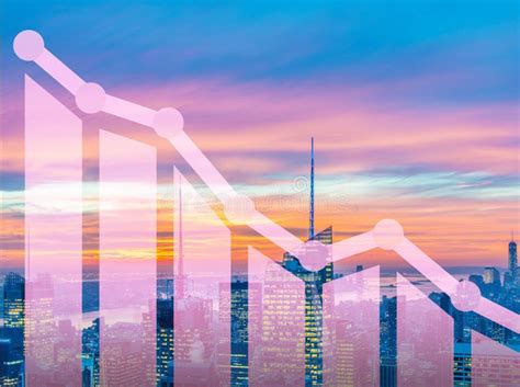 Economic Growth Concept With Charts Stock Illustration Illustration