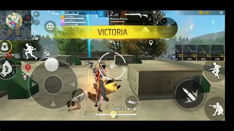 Jugando Free Fire Duelo De Escuadra Modo Clasificatoria YouTube