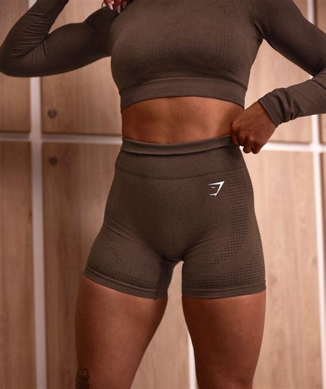 Gymshark Vital Seamless 20 Shorts Smokey Grey Marl Gymshark