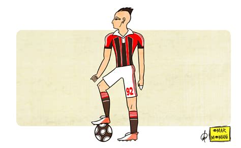 Omar Momani Cartoons Il Faraone Stephan El Shaarawy