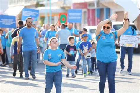 Conmemoran con caminata el Día Internacional de la Concienciación sobre