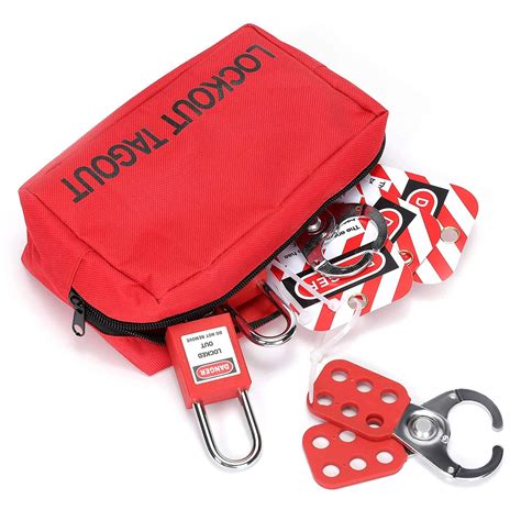 Omgtmd Lockout Tagout Kit Circuit Breaker Lockoutball Valve Lockout