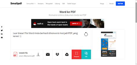 CARA MERUBAH FILE WORD MENJADI PDF GISTING BERBAGI ILMU