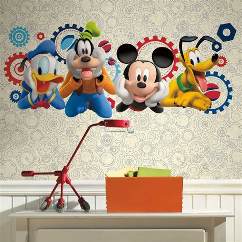 Roommates Mickey Mouse Clubhouse Capers Peel And Stick Giant Decals