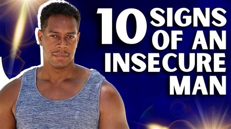 10 Signs Of An Insecure Man YouTube