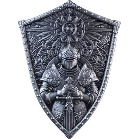 2024 The Crusaders Shield 2 Oz Silver Stacker