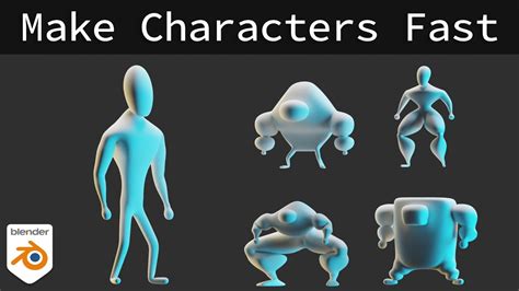 Make Characters Fast With The Skin Modifier In Blender YouTube