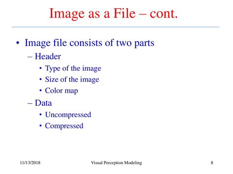 Outline Image Formats And Basic Operations Image Representation Ppt