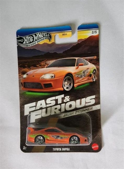 Miniatura Hot Wheels Toyota Supra Velozes E Furiosos Brian O Conner