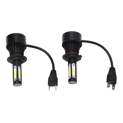 Ashata Ampoule De Phare Led Pi Ces Phare De Voiture Connecteur H Universel Ampoule De Phare