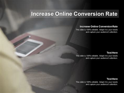 Increase Online Conversion Rate Ppt Powerpoint Presentation Infographic Template Cpb
