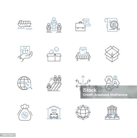 실현 라인 아이콘 컬렉션입니다 성장 잠재력 자기 실현 성취 권한 부여 진행 성취 벡터 및 선형 그림 깨달음 표현 자기 발견 개요 표지판 세트 2015 Republican