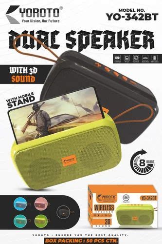 Multicolor Bluetooth Speaker Dual Speaker At Best Price In New Delhi Id 2855616265273