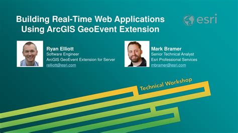 Ppt Building Real Time Web Applications Using Arcgis Geoevent