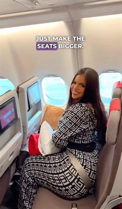 Viral Debate After Plus Sized Model Says Airlines Should Make Plane