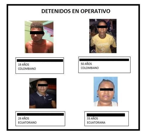 Detenidos Cuatro Sospechosos De Secuestro Extorsivo En Esmeraldas