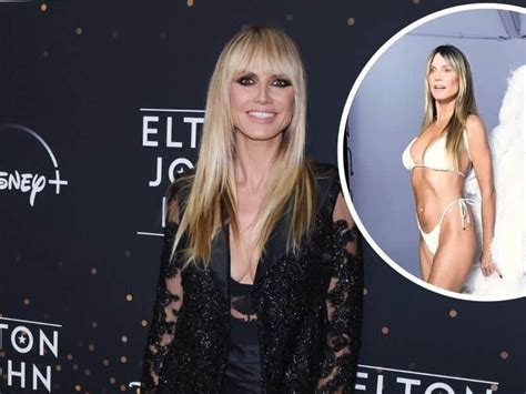 50 Year Old Heidi Klums Victorias Secret ‘angel Wings Still Fit 14