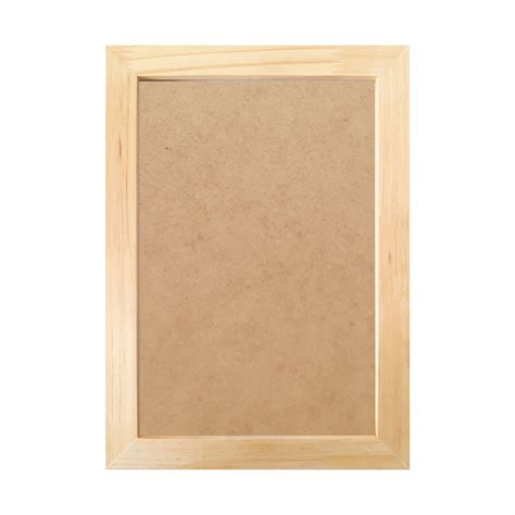 Moldura Em Madeira De Pinus Natural Para Quadros Decorativos Com Fundo