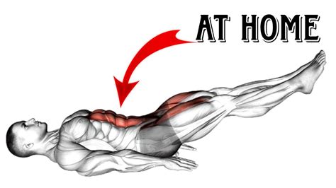 4 Best Home Exercises For Abs No Gym Equipment Youtube
