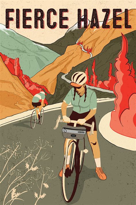 Fierce Hazel True Grit Handlebar Bag Poster Fiercehazel