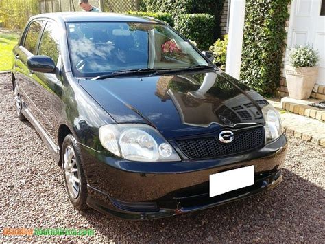 2001 Toyota Runx Black 2001 Model Used Car For Sale In Johannesburg
