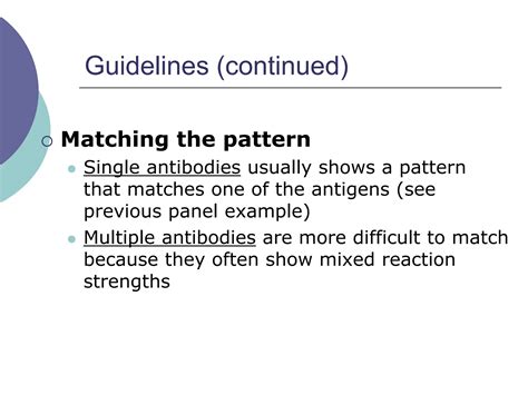 Antibody Identification Pptppt