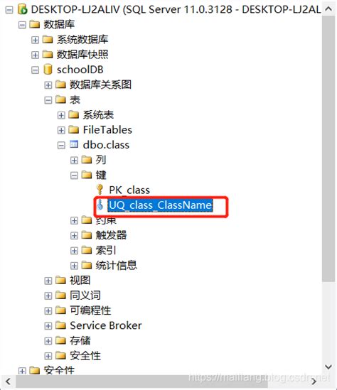 Sql Server 2012 唯一约束（定义唯一约束、删除唯一约束）sqlserver 2012 创建多列唯一约束 Csdn博客