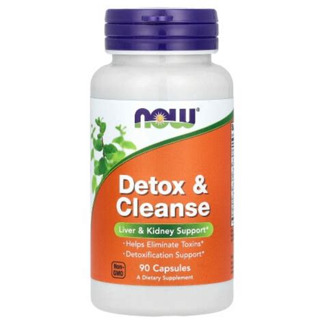 Now Foods Detox And Cleanse 90 Capsules 90 Count Kroger