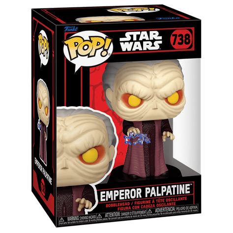 Funko Pop Star Wars Emperor Palpatine Force Lightning 738