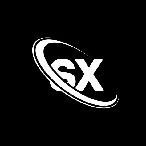 SX logo. S X design. White SX letter. SX letter logo design. Initial ...