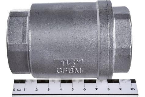 Клапан обратный DN.ru LSCV-316 1 1/2″ Ду40 Ру16 пружинный нержавеющая ...