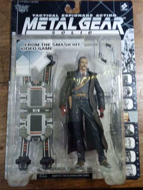 Mavin Minty⚠️nib Metal Gear Solid Revolver Ocelot 6 Action Figure
