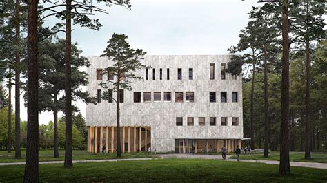 Powerhouse Company Designs Mass Timber Tilburg University Lecture Hall