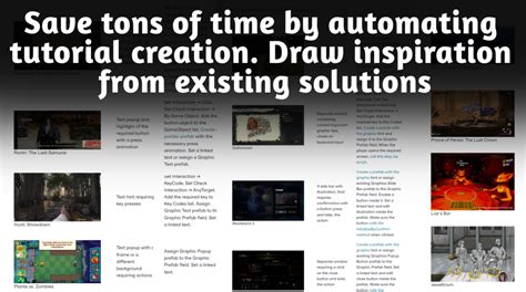 Automatic Tutorial Maker Create Customizable Learning Steps By Showing
